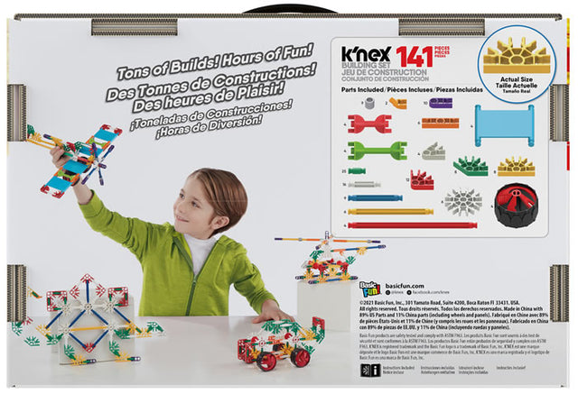 K'NEX Classics Beginner set 141pc 40-model | knexusergroup